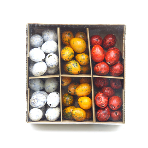 TOJÁS FÜRJ 60 db 1/60 3 cm 3 SZÍNBEN - Húsvét - Euro Souvenirs ...